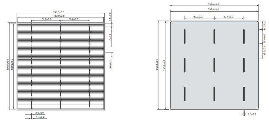 Just Solar | P6RF-3 Solar Cell | Solar Cell Datasheet | ENF Solar Cell ...