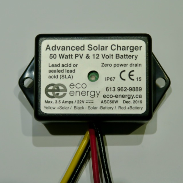 Eco Energy | S3.5 (ASC 50W) | Solar Charge Controller Datasheet | ENF ...