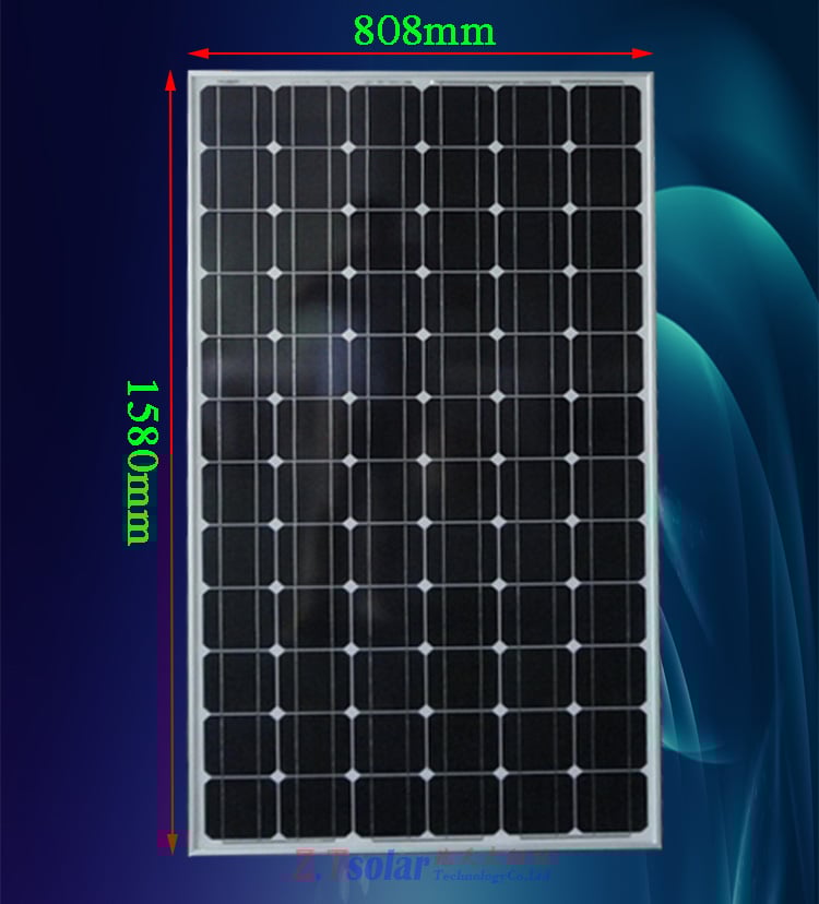 ZT Solar Technology | M-200W36V | Solar Panel Datasheet | ENF Panel ...