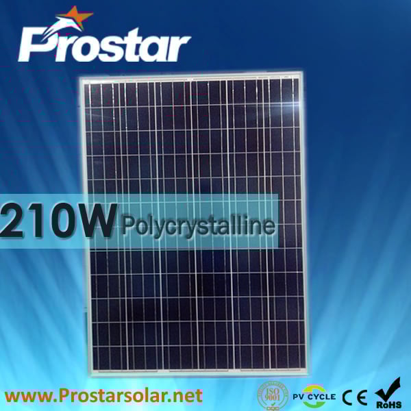 Prostar Solar | 210W Poly Solar Panel | Solar Panel Datasheet | ENF ...