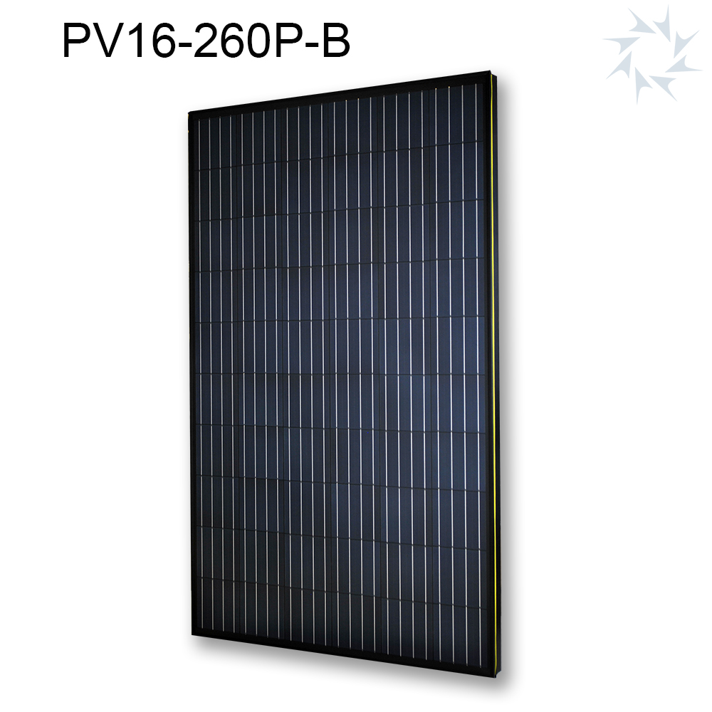 Viridian Solar | PV16-260P | Solar Panel Datasheet | ENF Panel Directory