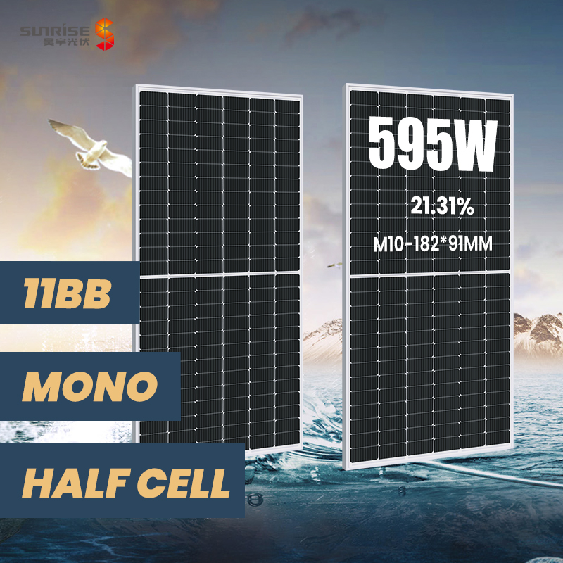 Sunrise | M10 156cells 575-595W | Solar Panel Datasheet | ENF Panel ...