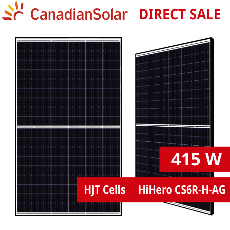 CSI Solar | HJT HiHero CS6R-H-AG | Solar Panel Datasheet | ENF Panel Directory