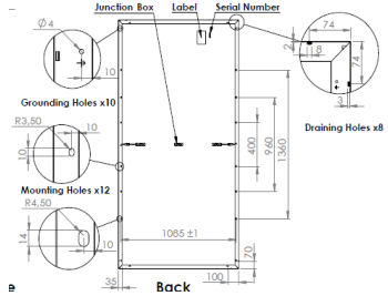 Ifrisol | IF-HWM495-505-132 | Solar Panel Datasheet | ENF Panel Directory