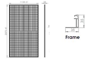 Ifrisol | IF-HWM495-505-132 | Solar Panel Datasheet | ENF Panel Directory