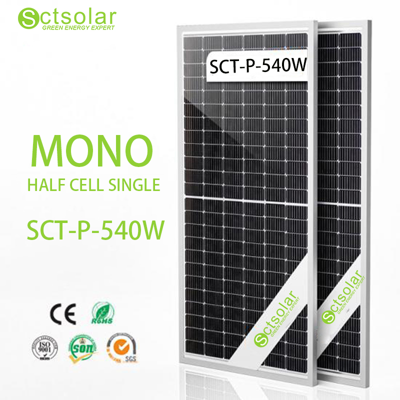 SCT Solar | SCT-P-540W | Solar Panel Datasheet | ENF Panel Directory