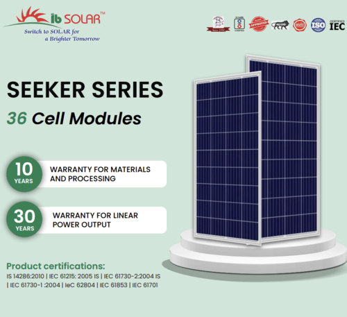 IB Solar | IB Seeker Series - 36 Cells | Solar Panel Datasheet | ENF ...