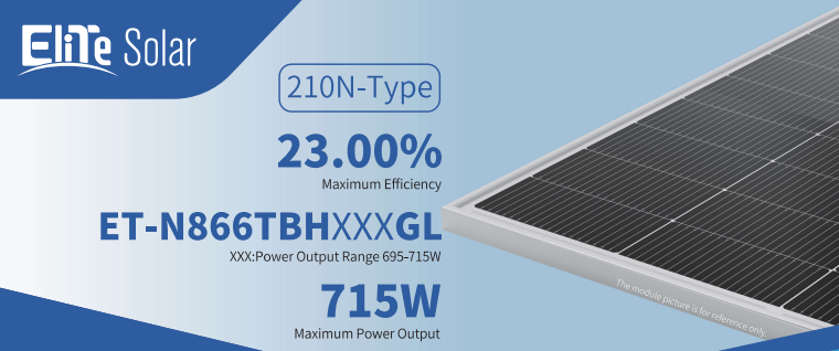 EliTe Solar | ET-N866TBH695-715GL | 태양광전지모듈사양서 | ENF 모듈 디렉토리