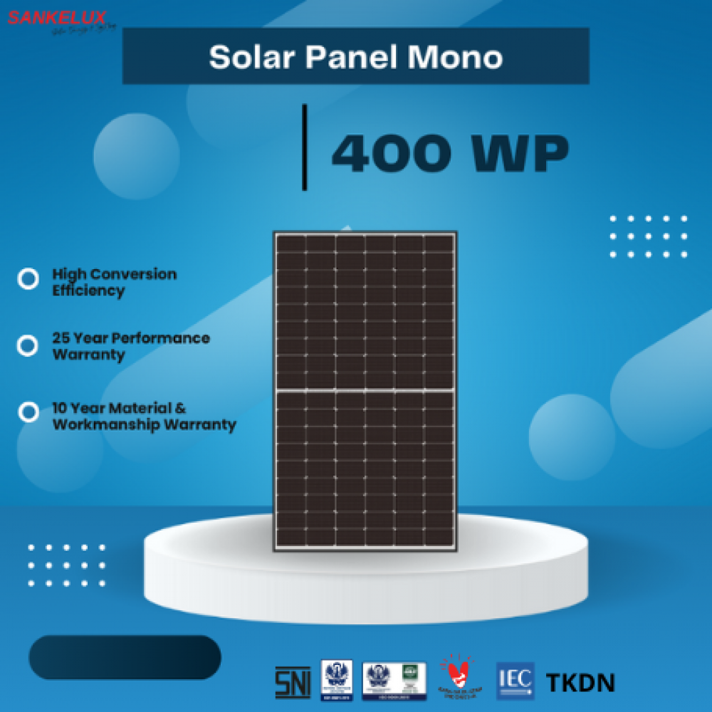 Sankelux | Mono SPV 400W | Solar Panel Datasheet | ENF Panel Directory