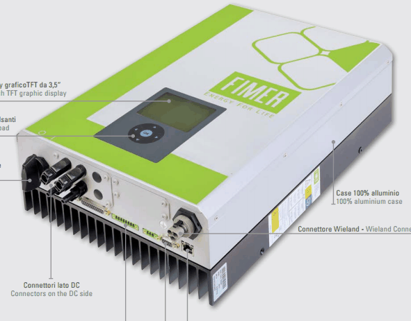 FIMER | SERIE F | Solar Inverter Datasheet | ENF Inverter Directory