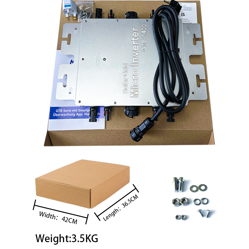 Puhe Energy | GTB 1400W grid connected micro inverter | Solar Inverter ...