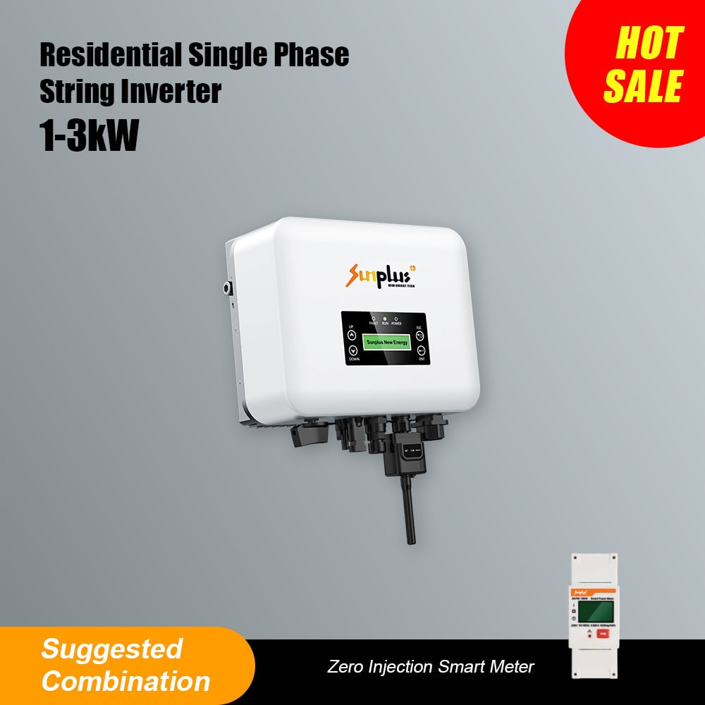Sunplus New Energy | HNS Series 1-3KW | Solar Inverter Datasheet | ENF ...