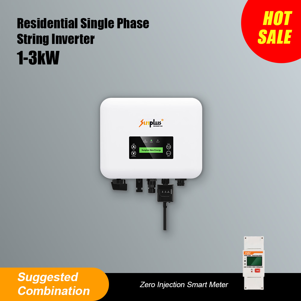 Sunplus New Energy | HNS Series 1-3KW | Solar Inverter Datasheet | ENF ...