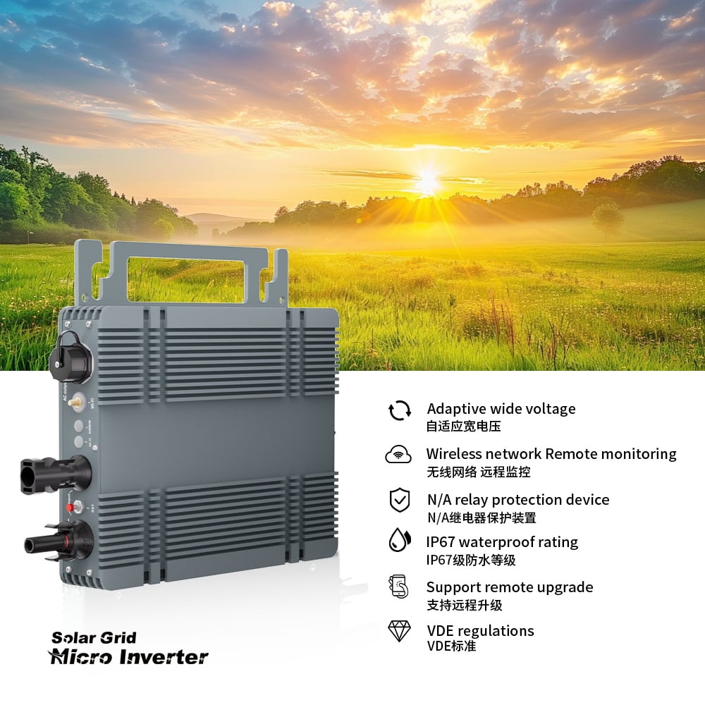 Jiajiu Energy Technology | 250/300/350/400/450/500/550W Micro-inverter ...