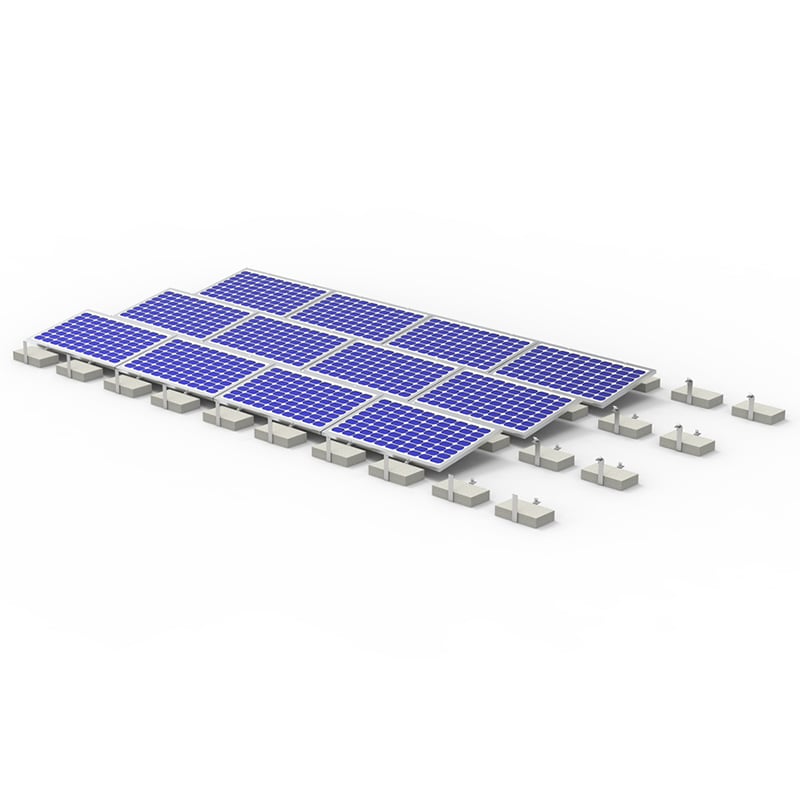 Angels Solar | AS Solar Ballasted Flat Roof Mounting System | Solar ...