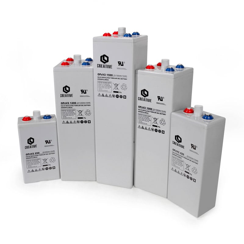 Creative Batteries | OPzV200-2(tubular gel battery) | Solar Storage ...