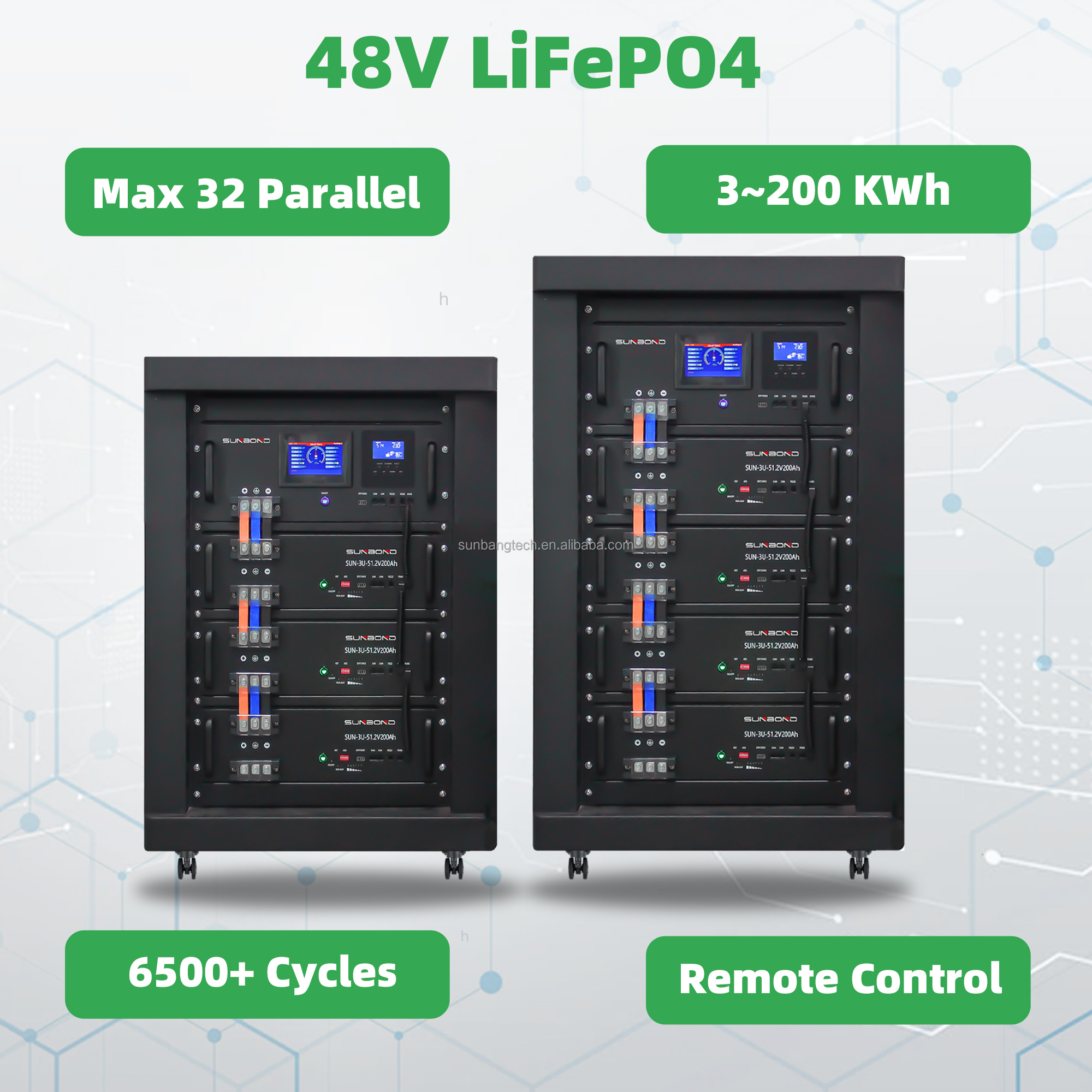 SunBond Tech Inc. | SUNB-LFP48R-M | Solar Storage System Datasheet ...