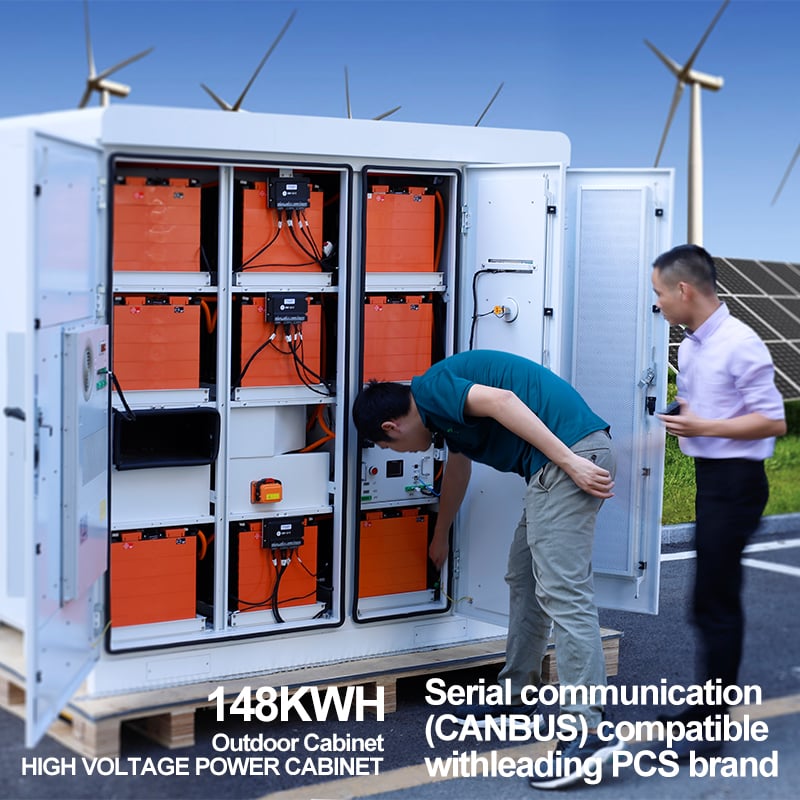 Enershare Technology | High Voltage Battery Outdoor LiFePO4 Cabinet | Solar Storage System ...