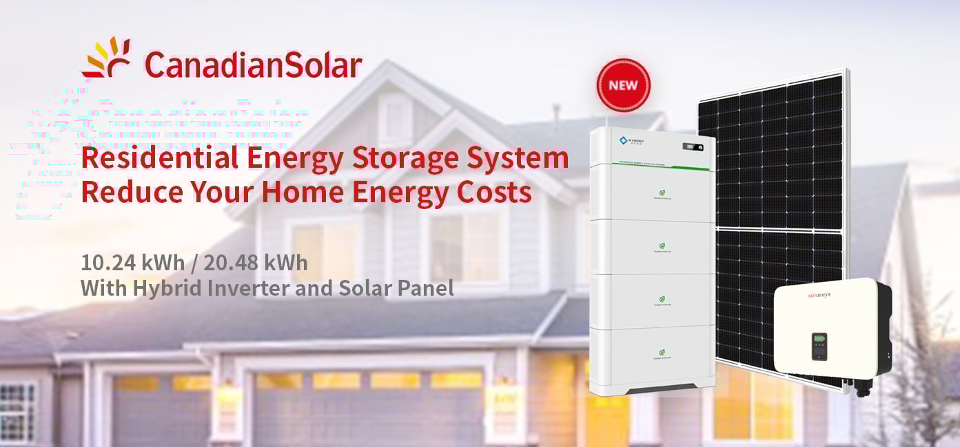 CSI Solar | CSI-JKE-10KWH-410W Residential Energy Storage | Solar ...