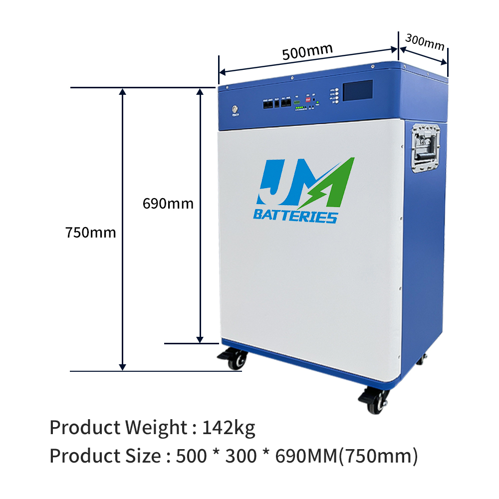 JM Batteries | JM-51.2V300Ah-15KWH | Solar Storage System Datasheet | ENF Storage System Directory