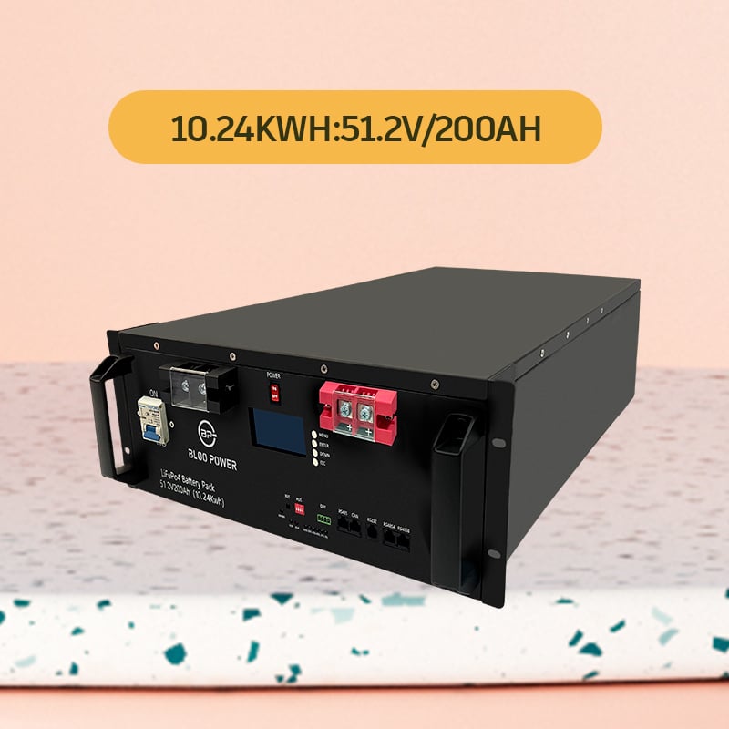 BLOO POWER | 10Kwh 48V Rack Mounted Solar Lithium ion Battery | Solar Storage System Datasheet ...