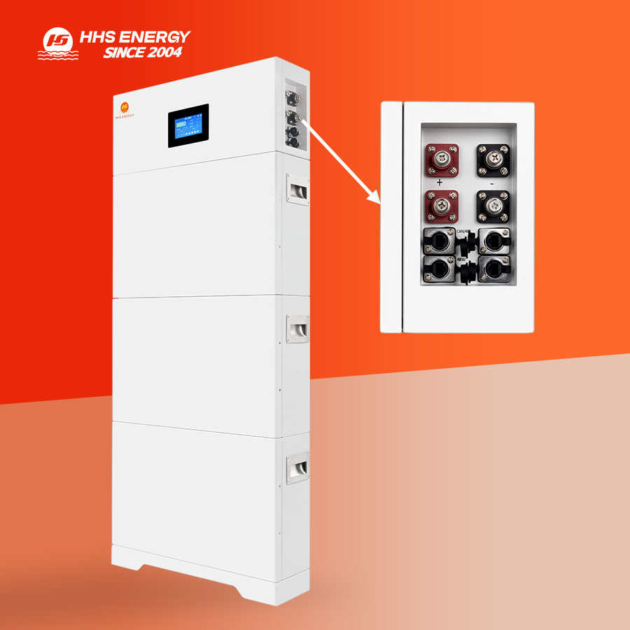 HHS ENERGY | Stackable Wall Batteries 48V/51.2V 15KWh 30KWh | Solar ...