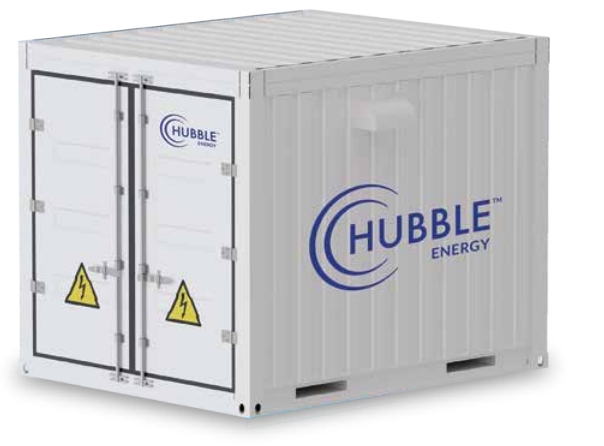 Hubble Energy | Container Solutions 215kWh HV | Solar Storage System ...