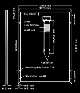 Solar Quest | Buffalo 48 Cell 250-270W | Solar Panel Datasheet | ENF ...
