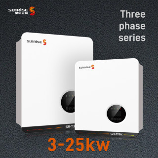 Sunrise | Three phase series 3-25kw | ソーラー・インバーターのパラメーターリスト | ENFインバーター製品のカタログ
