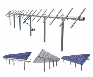 Philadelphia Solar | Tracker Mounting Structure | Solar Mounting System ...