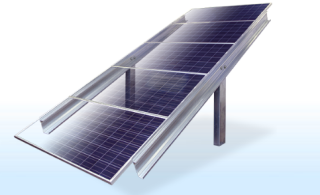 Powers Solar Frames | 5-Panel Ballast Ground Mount | Solar Mounting ...