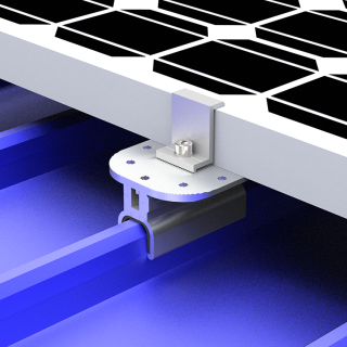 Esolar Forever | Standing Seam Roof Racking | Solar Mounting System ...