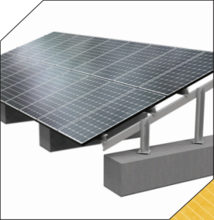 PLP | Ballasted Power Peak™ Non Penetrating Ground Mount System | Solar ...