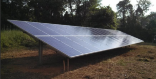 Rack10 Solar | Land Shark 1 Single Post Cantilever Ground Mount Solar ...