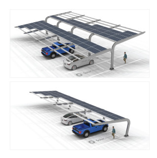 SolarShade | Curved Carport | Solar Mounting System Datasheet | ENF ...