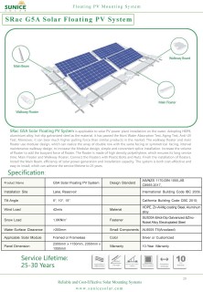 Sunice Solar | Water Surface Floating Solar Mounting System | Solar ...