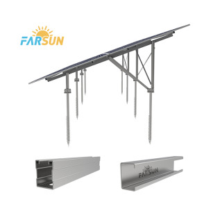 FarSun | FS Zinc Plated Steel Mounting Structure System With Ground ...