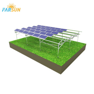 FarSun | FS Triangular Aluminum Farm Solar Structure Mounting Systems ...
