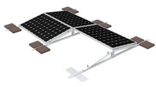 CM Solar | CF103 CM Solar Ballasted System | Solar Mounting System ...