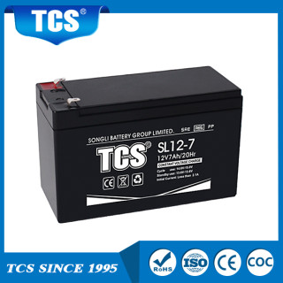 TCS Battery | 12V 7Ah AGM Battery | Solar Storage System Datasheet | ENF Storage System Directory