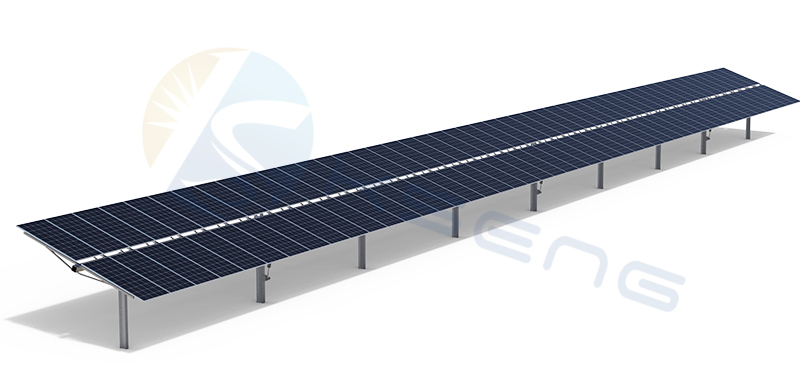 Kseng Solar Mounting | KST-2P Single Axis Solar Tracking System | Solar ...