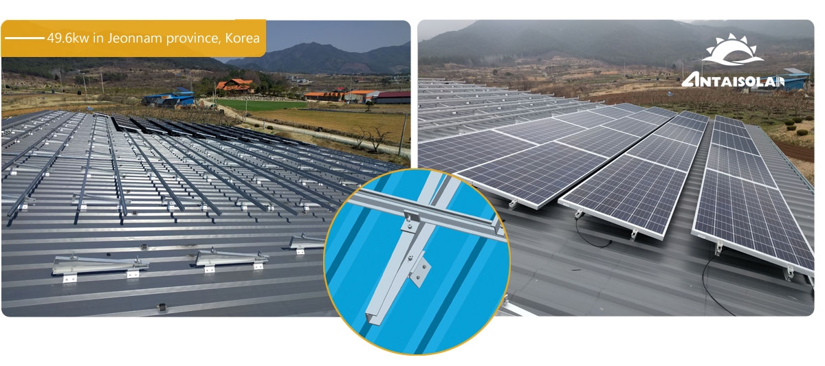 Antaisolar | Standing Seam Roof Mounting System | Solar Mounting System ...