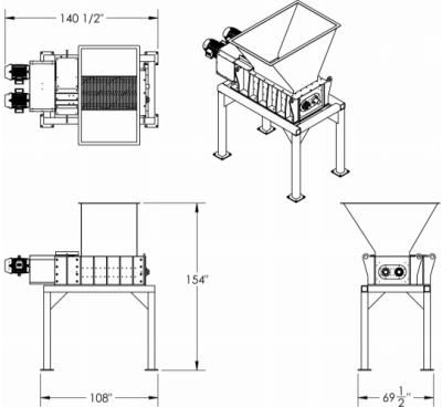 Ameri-Shred Corp. - DS-22060/22100 - Shredder