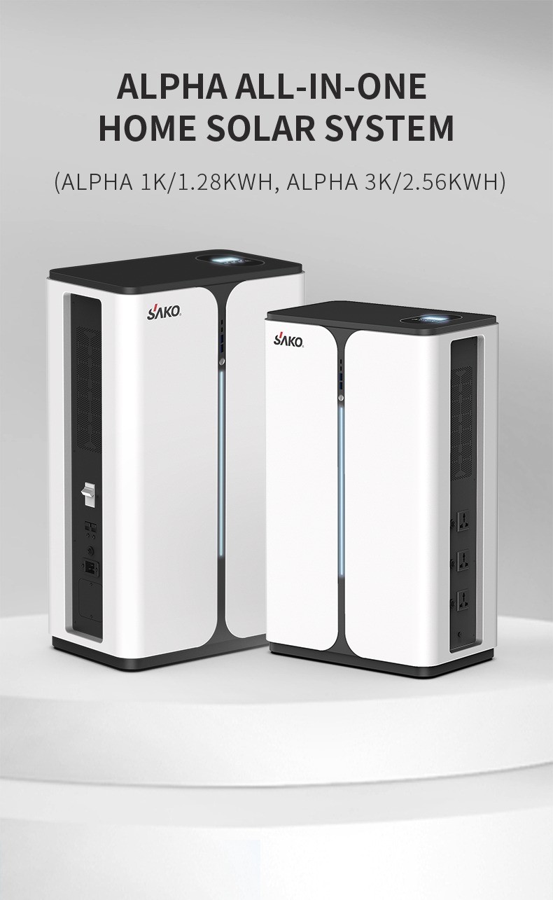 Sako Solar | Alpha All-in-One Home Solar System | Solar Storage System Datasheet | ENF Storage ...