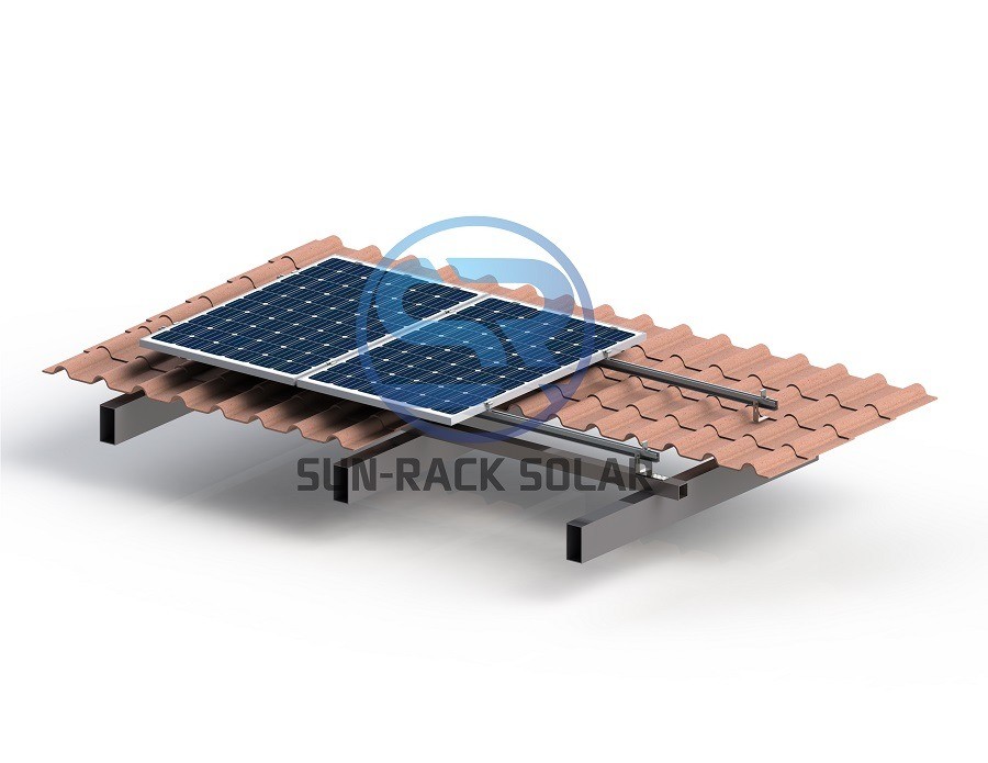 Sun-Rack Solar | Tile Roof Mounting System | Solar Mounting System ...