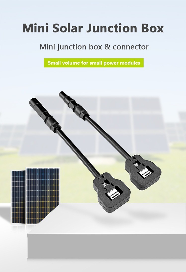 Solar L_Mini Connector & Mini junction box | NSPV | ENF Solar materials ...